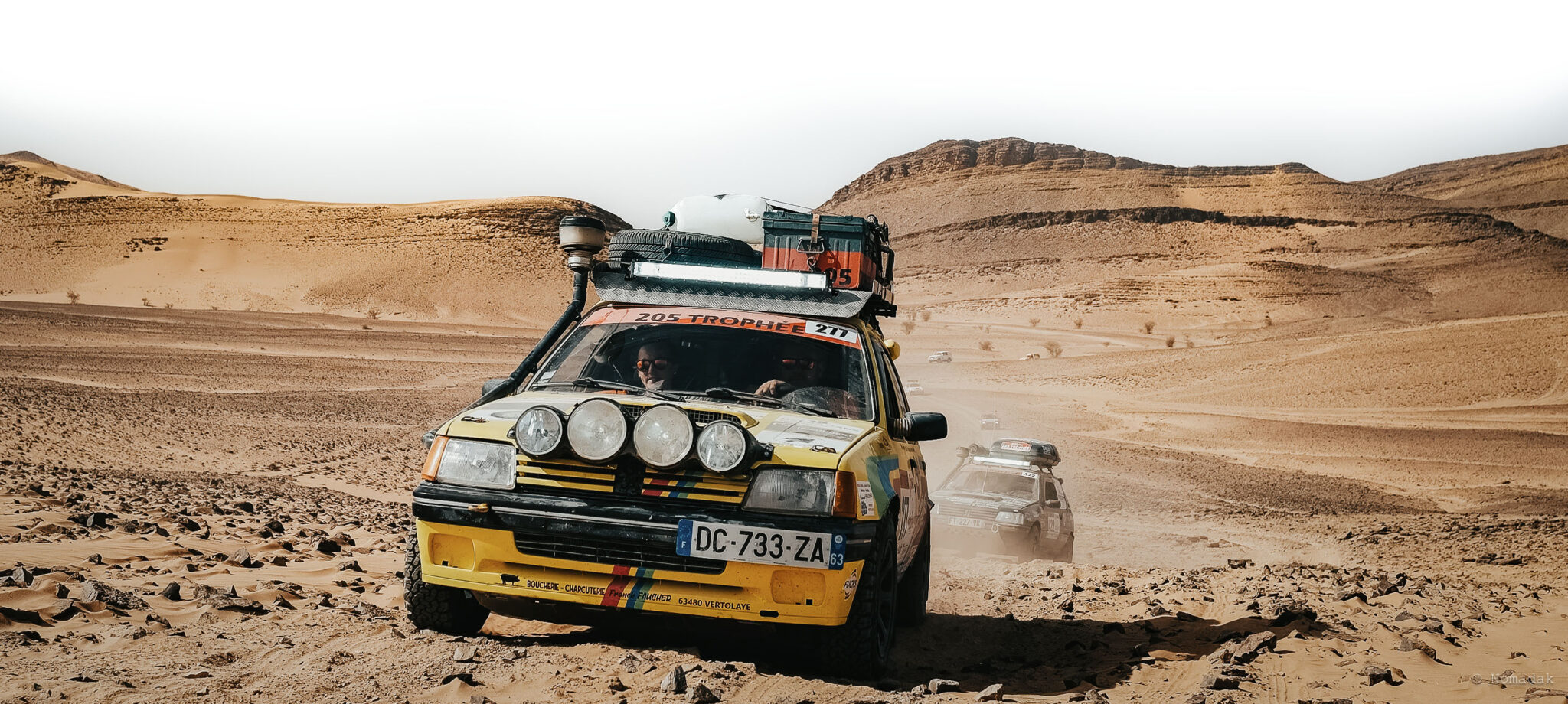 205 Trophée | Le raid des Peugeot 205 au Maroc par Pro Raids
